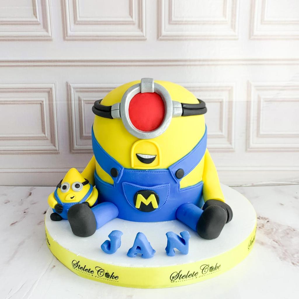 Jual Kue Ulang Tahun/Birthday Cake/Kue Ultah tema Minion/Kue Birthday ...