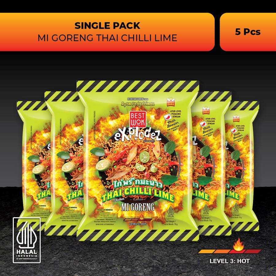 Jual Best Wok Mi Goreng Thai Chilli Lime Dus 5 Pcs | Shopee Indonesia