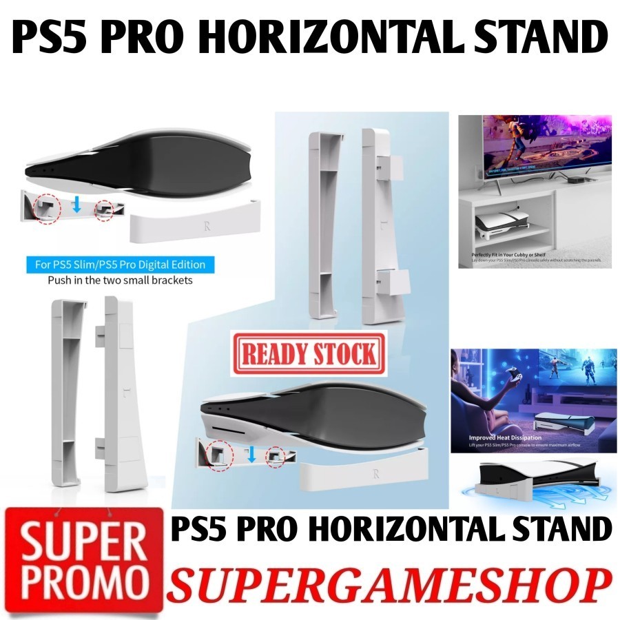 Jual PS5 Pro Horizontal Stand PS5 PRO Stand PS5 Pro Horizontal Stand ...