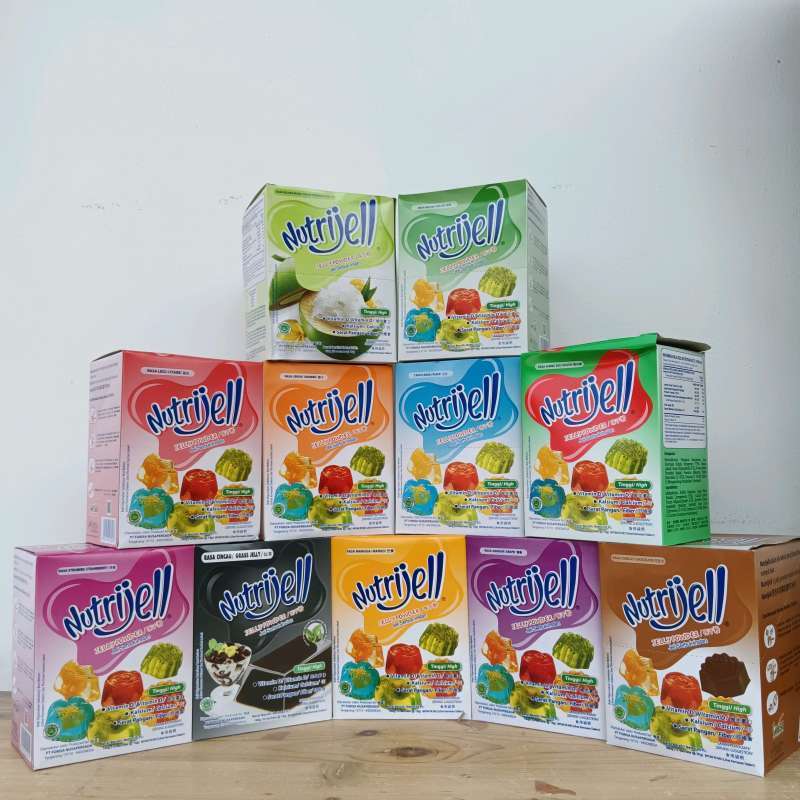 Jual Nutrijell kemasan Ekonomis satu pack / satu box / isi (12) pc ...