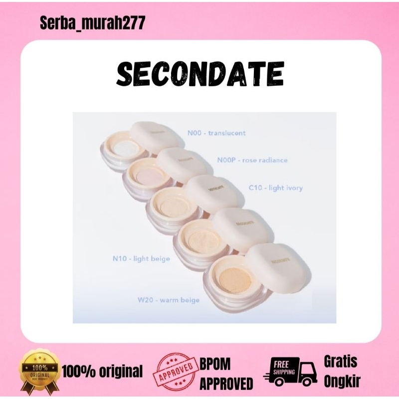 Jual SECONDATE Silky Blur Powder | Shopee Indonesia