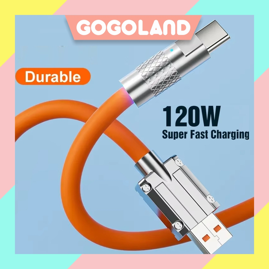 Jual GOGOLAND 120W Fast Charging Super Charger USB Micro / Type C ...