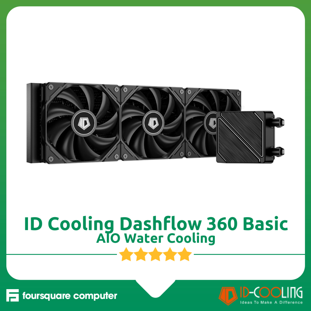 Jual ID Cooling ID Cooling Dashflow 360 Basic Black | IDCooling AIO ...