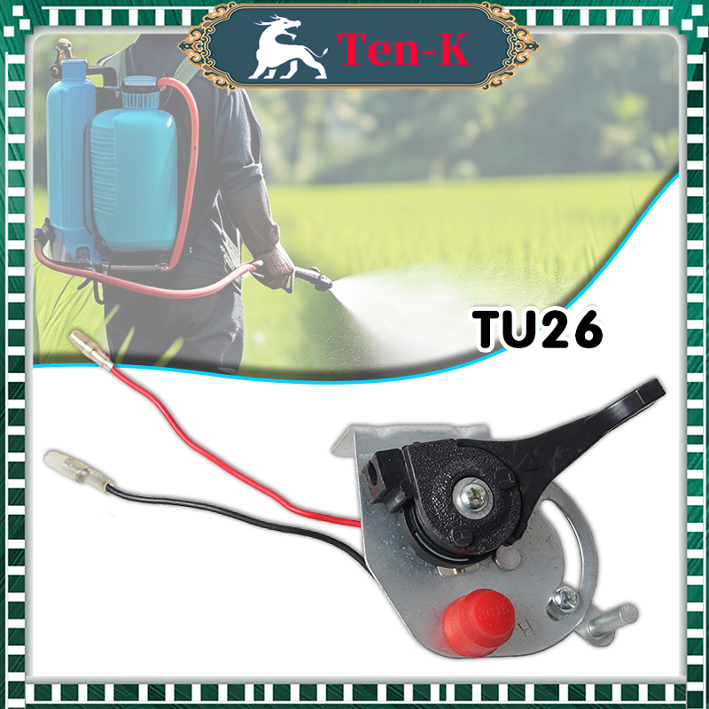 Jual Throttle Lever With Switch Handle Gas TU26 Mesin Semprot Hama ...