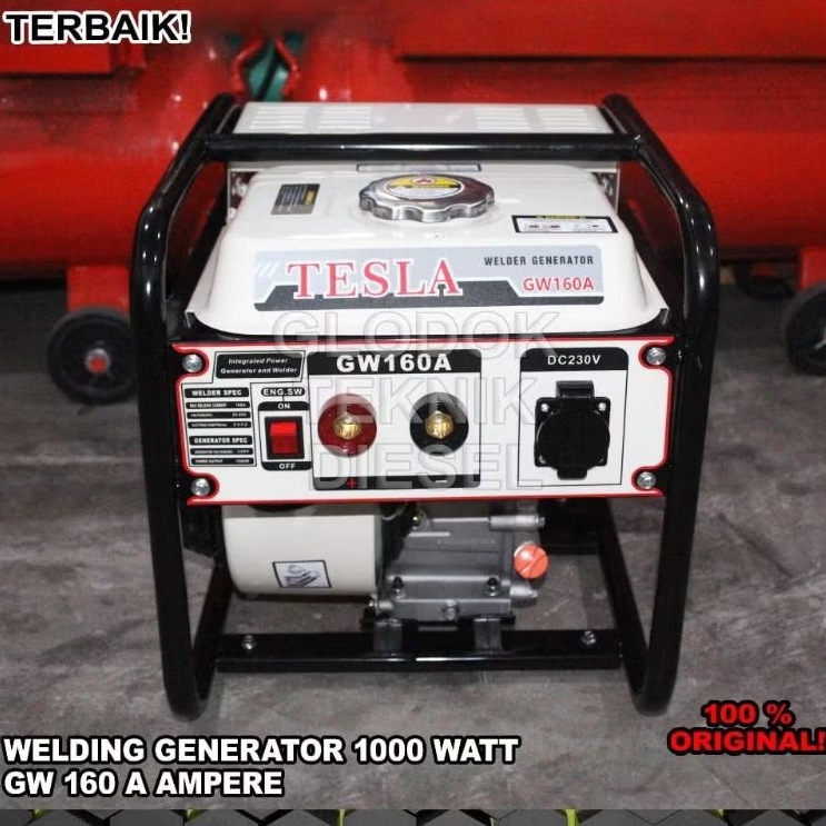 Jual MESIN GENSET LAS 160A GW160A TESLA / welding generator Tesla ...