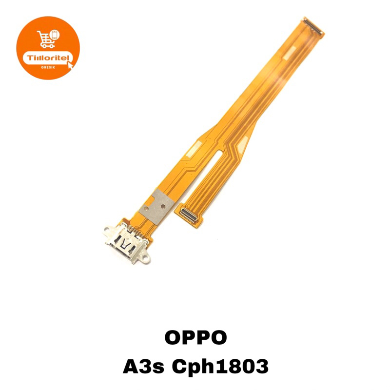 Jual FLEXIBLE CONNECTOR CHARGER OPPO A3S CPH1803 / FLEKSIBEL KONEKTOR ...