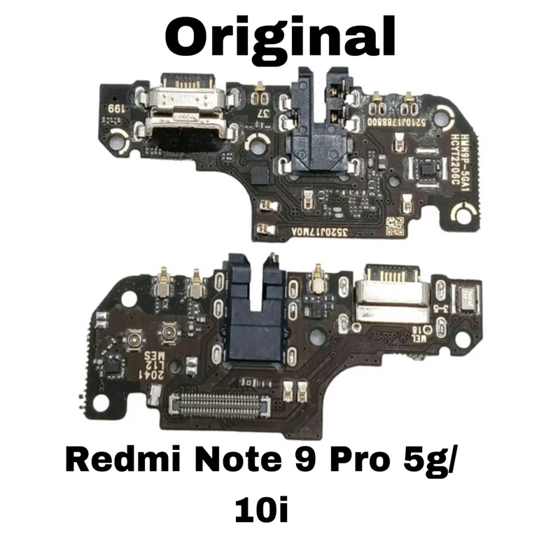 Jual papan cas/ connector charger Xiaomi redmi note 9 pro 5g /10i full ...