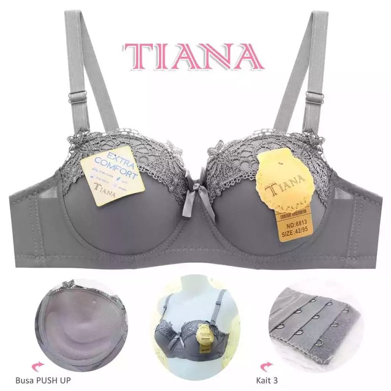 Jual BH Kawat Push UP Bra 8813 Uk 36-42 CUP B-C Busa PUSH UP KAWAT | Shopee Indonesia