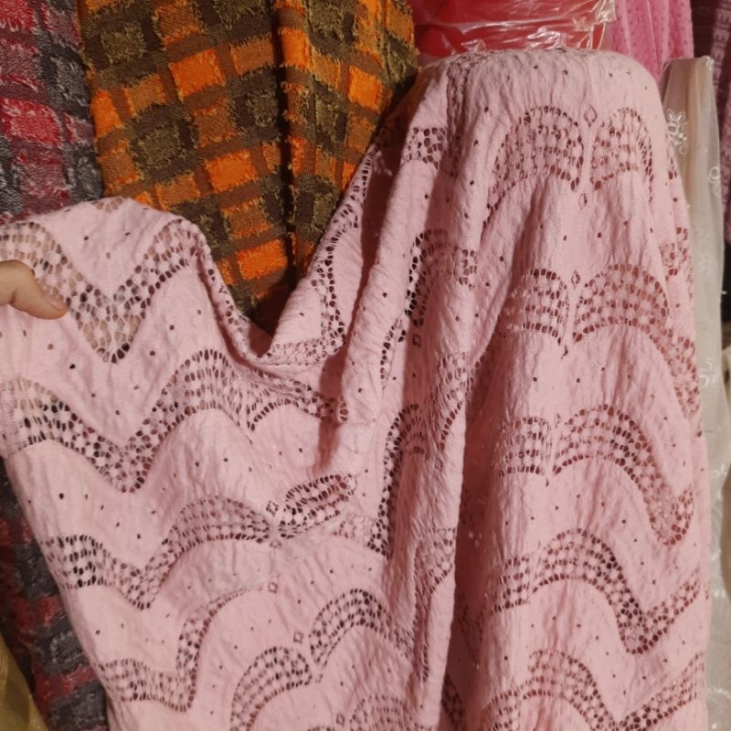 Jual kain brokat prada premium | Harga/0,5m | kain brokat meteran ...