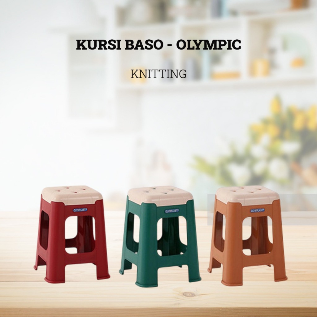 Jual OLYMPIC Kursi Baso Knitting Stool | Shopee Indonesia