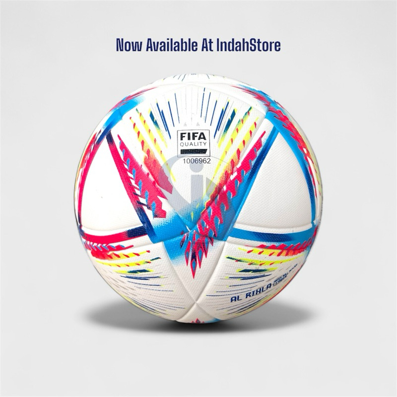 Jual Adidas Bola Sepak Adidas Al-Rihla World Cup 22 Bola Sepak Size 5 ...