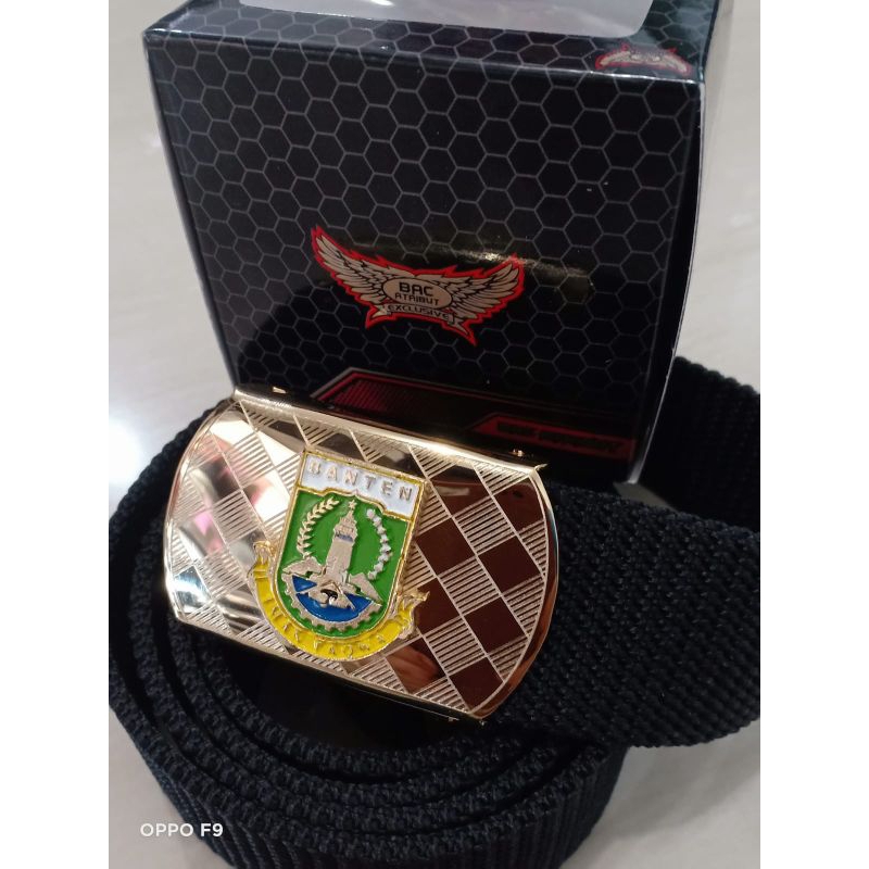 Jual sabuk set logo BANTEN custom Exclusive mewah | Shopee Indonesia