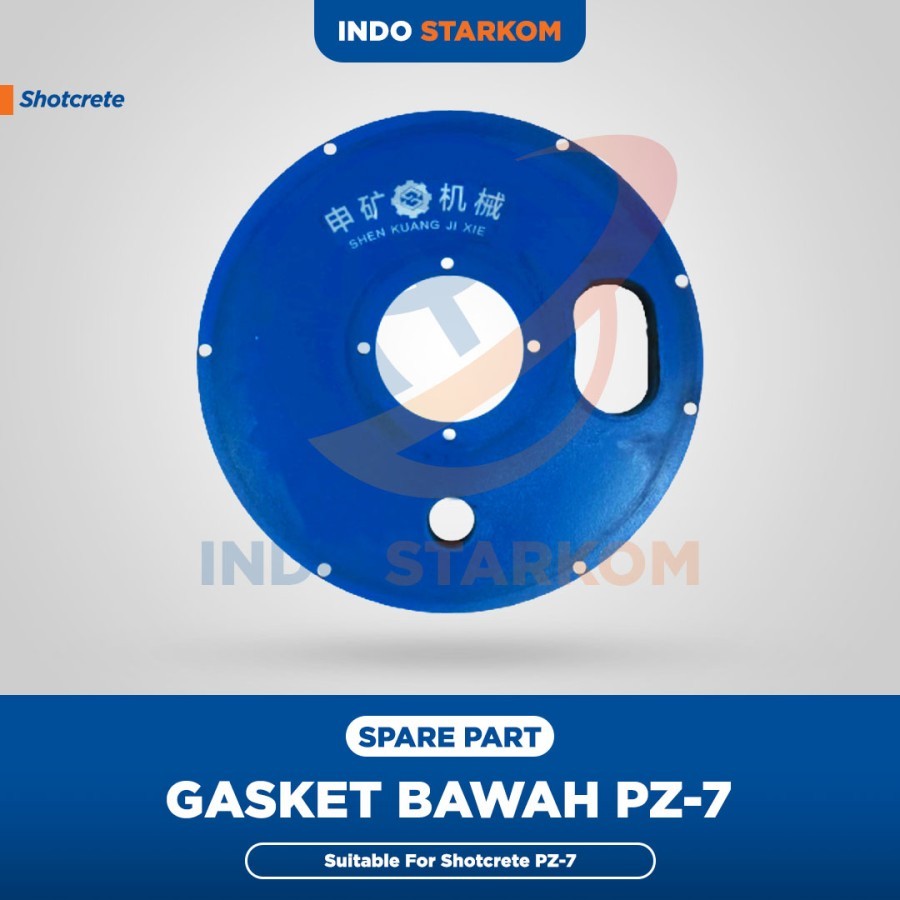 Jual Gasket Bawah Rubber Shotcrete PZ-7 / Lower Gasket Shotcrete PZ7 ...