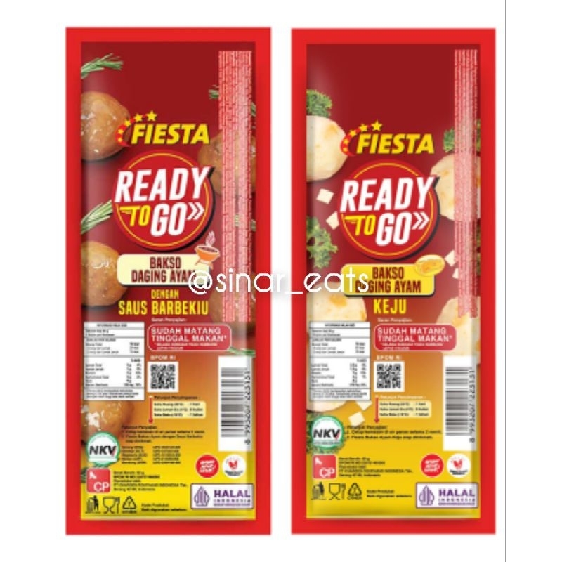 Jual Fiesta Bakso Daging Ayam Ready To Go 60G | Shopee Indonesia