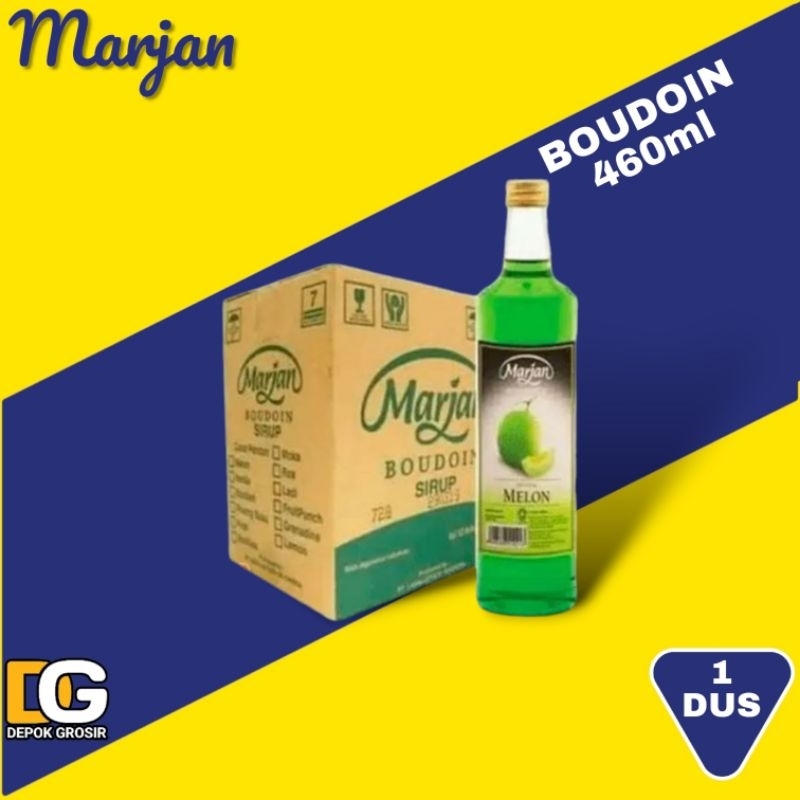 Jual Sirup Marjan 1 Dus Cocopandan / Melon | Shopee Indonesia