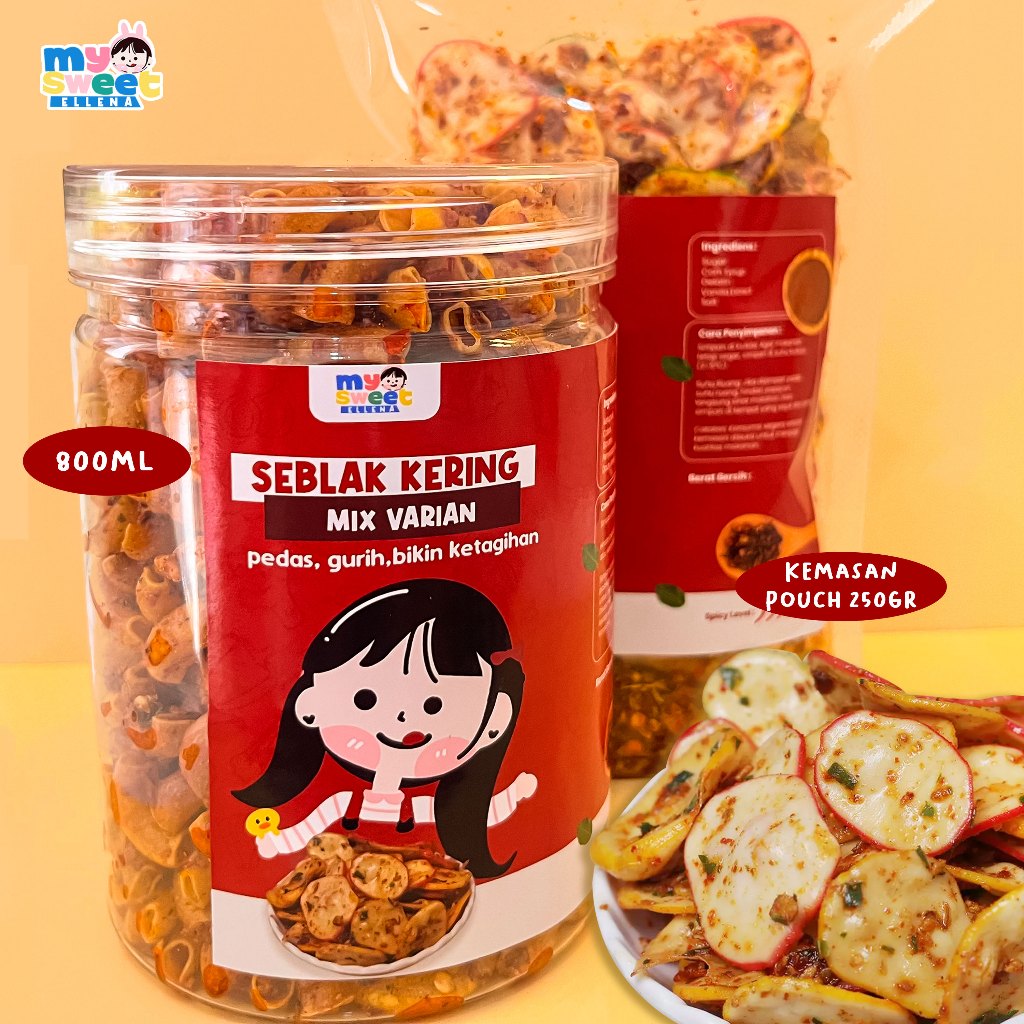 Jual Seblak Kering Mix Varian Daun Jeruk - Pedas Gurih Bikin Ketagihan ...