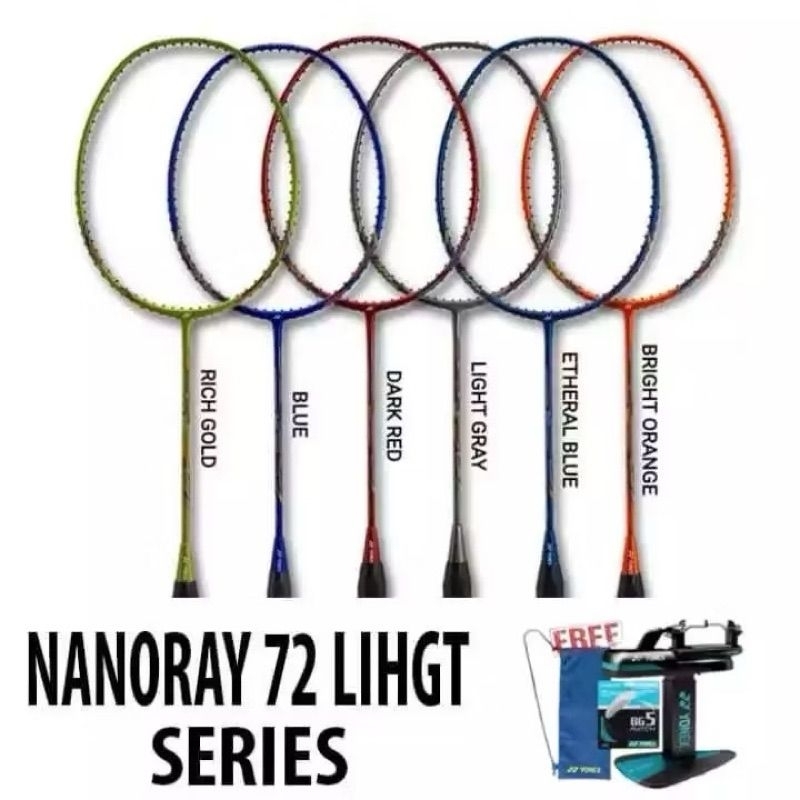 Jual Raket Badminton Yonex Nanoray 72 LiHGT Series | Shopee Indonesia