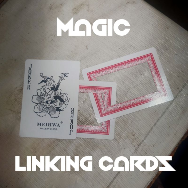 Jual Alat Sulap LINKING CARDS (Kartu Penghubung) for beginner | Shopee Indonesia