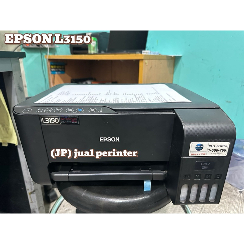 Jual EPSON L3150 All-in-One perinter +wifi ( scond ) | Shopee Indonesia