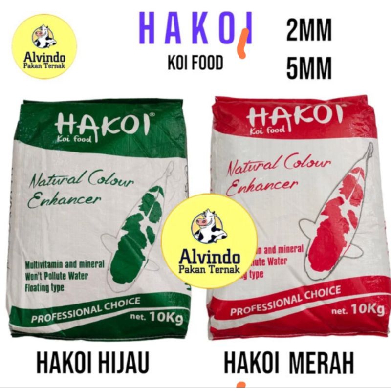 Jual Pakan ikan KOI 1kg HAKOI 1KG Repack/KOI Food | Shopee Indonesia