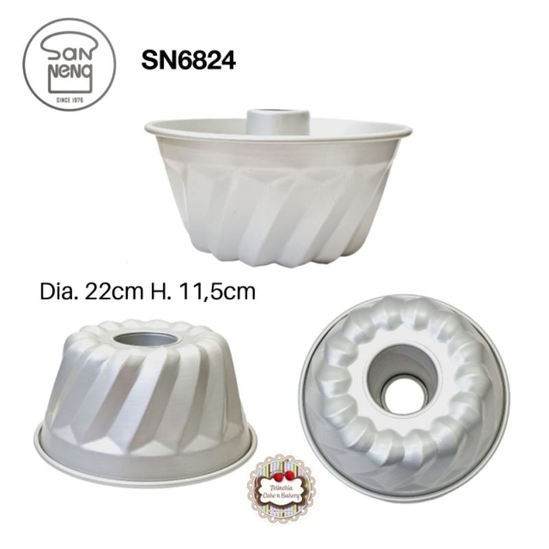 Jual LOYANG CETAKAN KUE SANNENG SN6824 CHIFFON CAKE BOLU MARMER CAKE IMPORT ORIGINAL | Shopee ...
