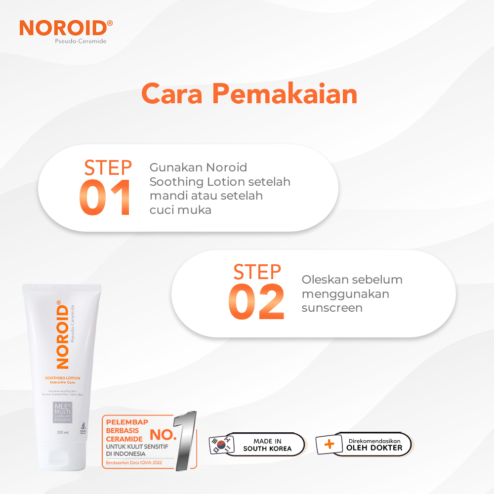 Jual Noroid Soothing Lotion Pelembab Kulit Kering 200ml | Shopee Indonesia