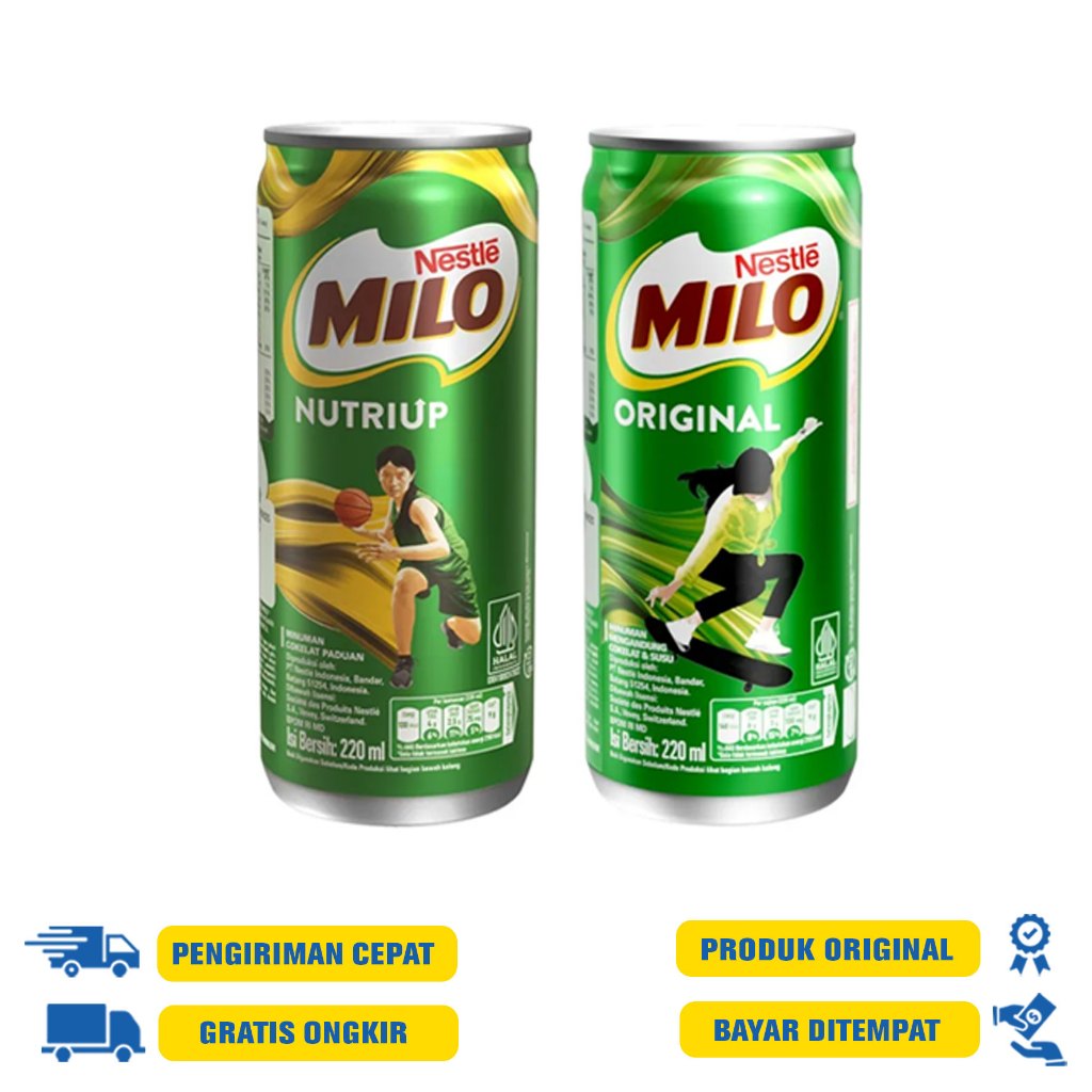 Jual Milo kaleng 240ml - Actigen Original | Nutri Up High Calcium ...