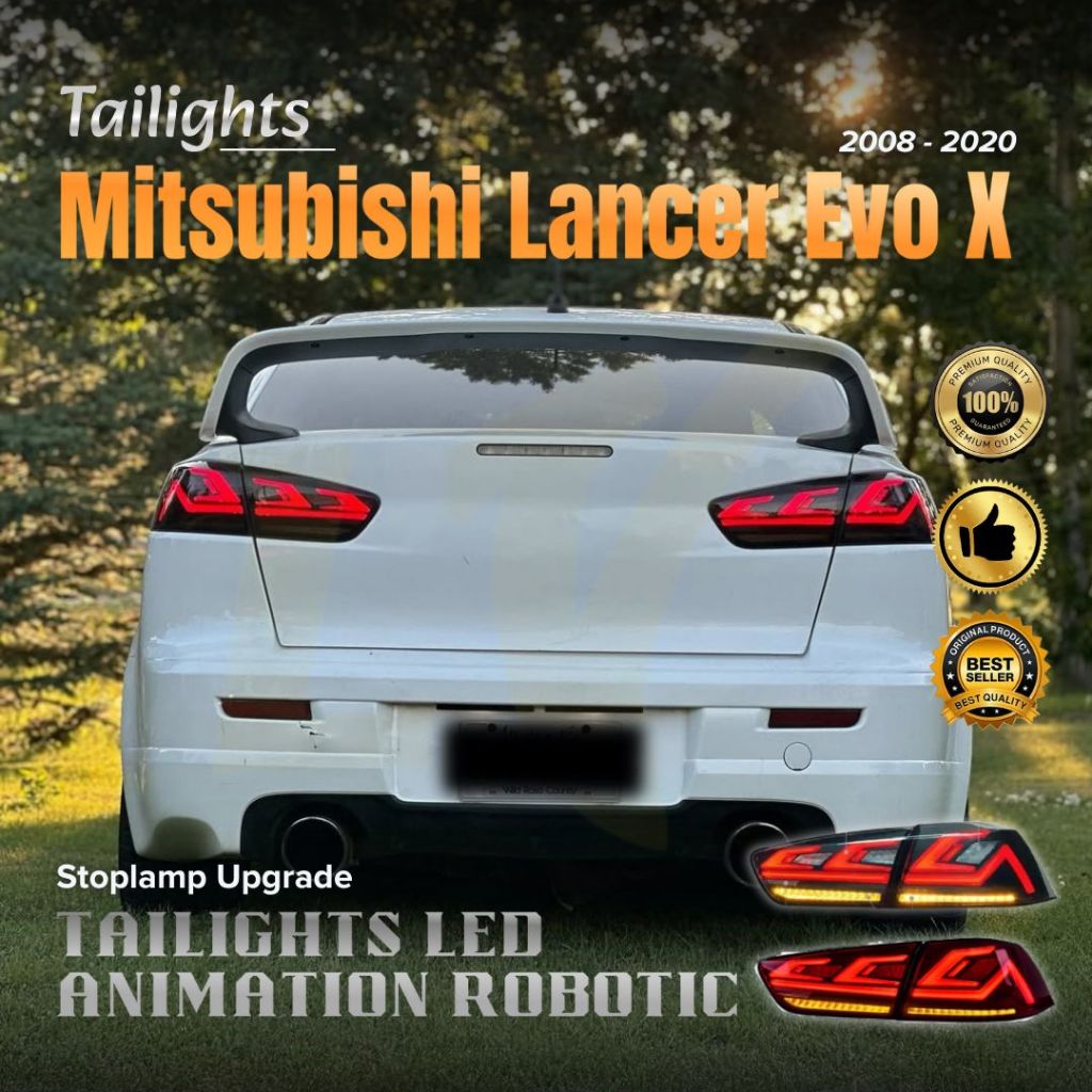 Jual MITSUBISHI LANCER EVO X (2008 - 2018) - LAMPU BELAKANG / STOP LAMP ...