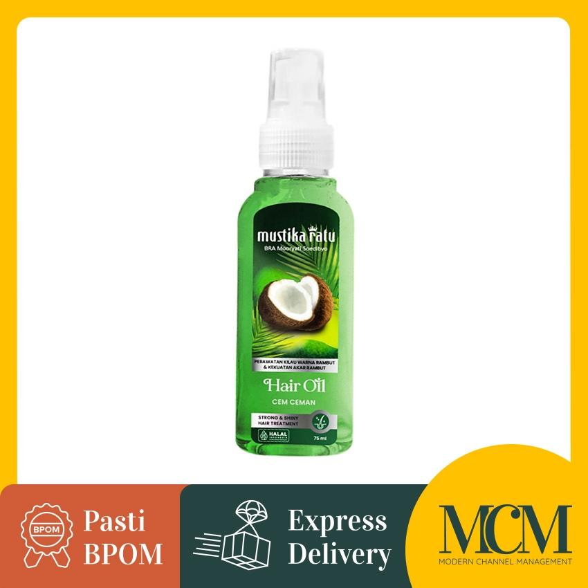 Jual Mustika Ratu Minyak Cem - Ceman - 75 mL - Perawatan Rambut ...