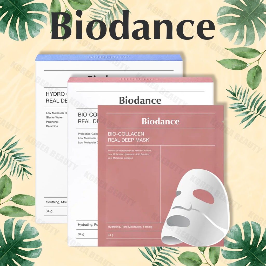 Jual BIODANCE Bio-Collagen Real Deep Mask Sheet / hydro Cera-nol real deep mask sheets 1pcs ...