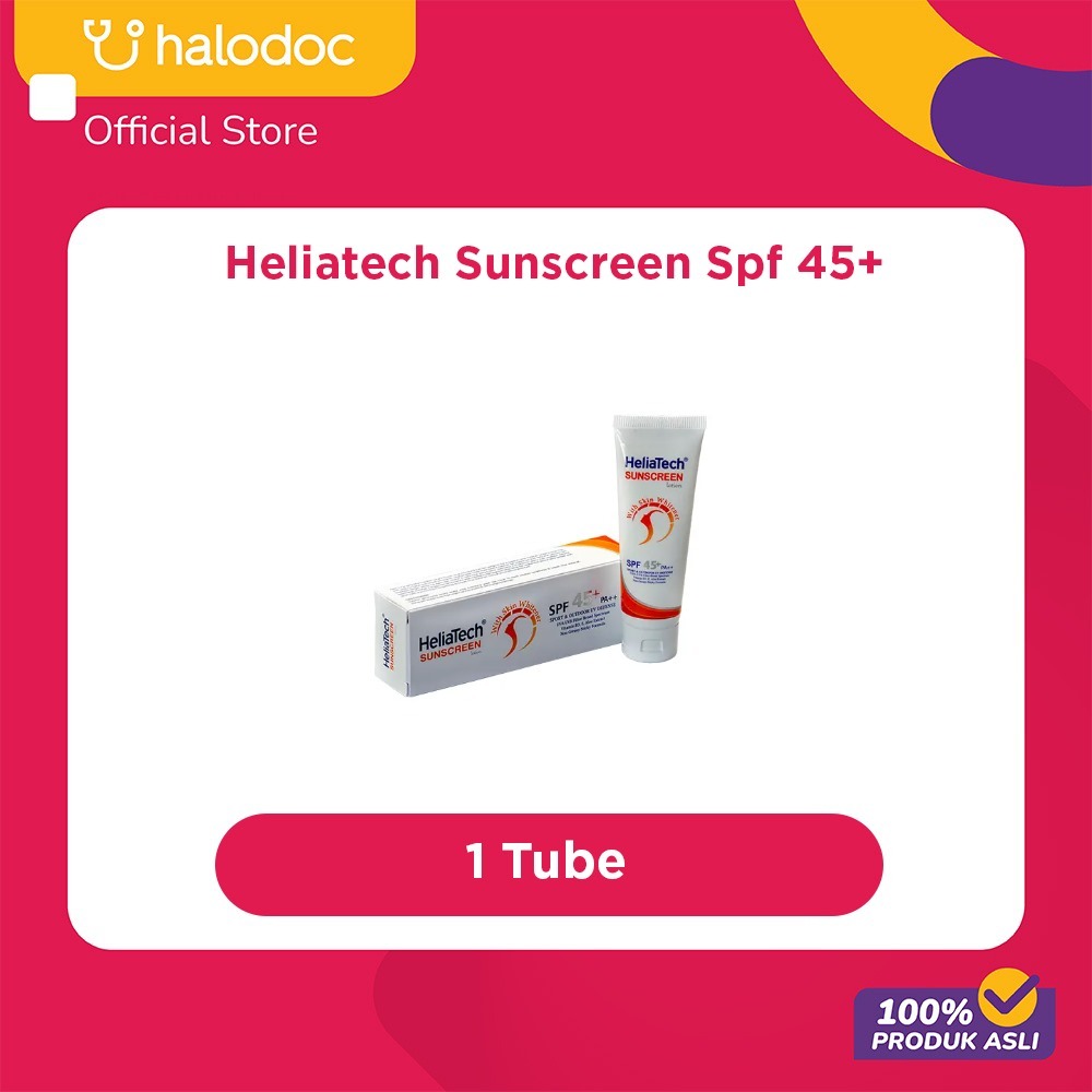 Jual Heliatech Sunscreen Spf 45+ | Shopee Indonesia