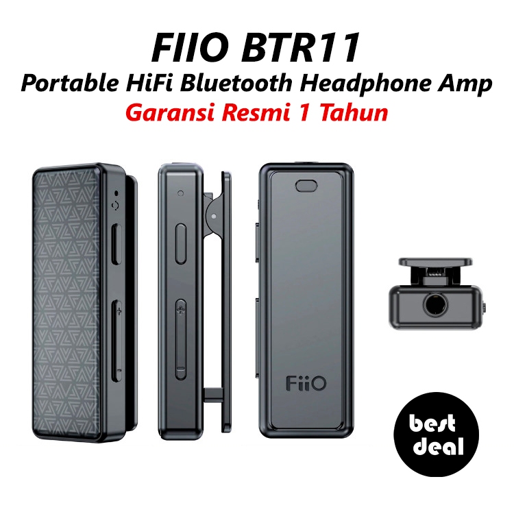 Jual FiiO BTR11 / BTR-11 / BTR 11 Portable Bluetooth Wireless DAC and Headphone Amplifier Hi Res ...