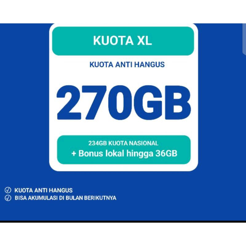 Jual ISI ULANG PAKET DATA XL&AXIS KOUTA UTAMA TANPA DI BAGI | Shopee ...