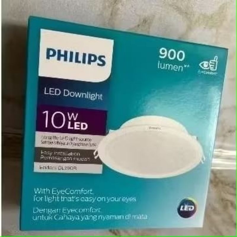 Jual LAMPU DOWNLIGHT PHILIPS ERIDANI DL 190B 10w 14w PUTIH (6500k ...
