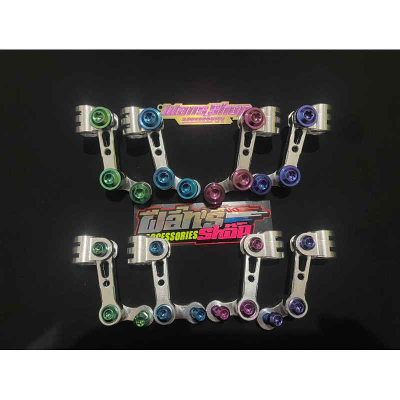 Jual braket bracket selang rem almunium universal bisa adjustable kanan ...