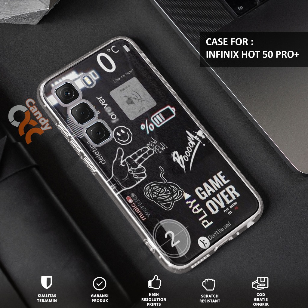 Jual Case INFINIX HOT 50 PRO+ - Casing INFINIX HOT 50 PRO PLUS - Motif NASA TICKET - Softcase ...