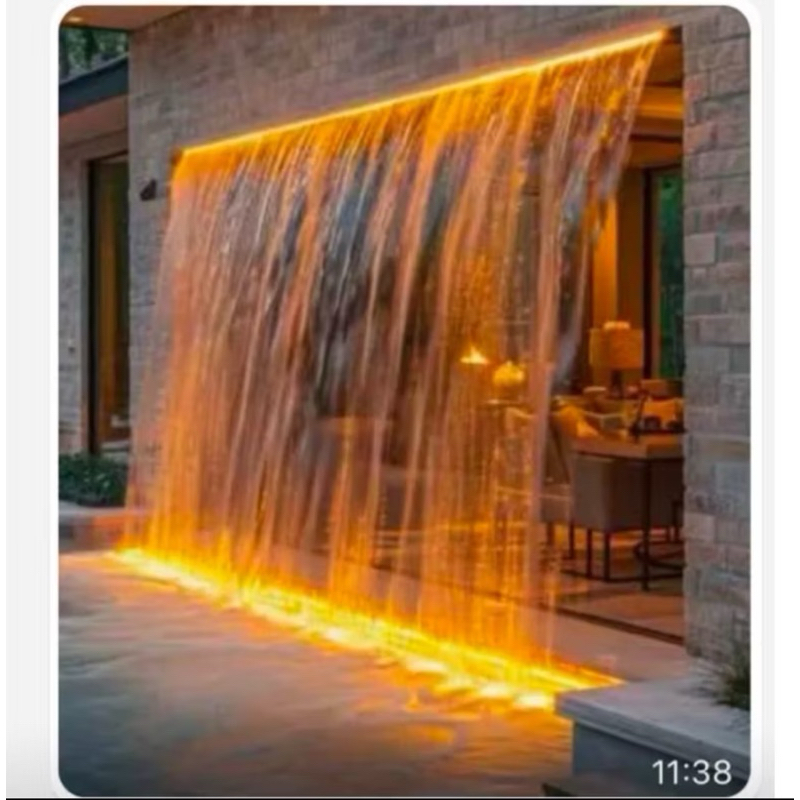 Jual Waterfall kolam ikan koi pancuran kolam renang slims | Shopee ...