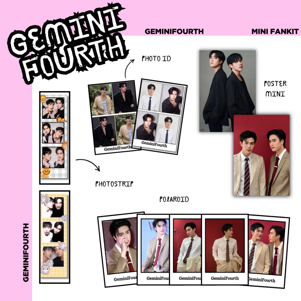Jual GEMINI FOURTH FANKIT GEMINI FOURTH GMMTV GEMINI FOURTH PAKET HEMAT ...