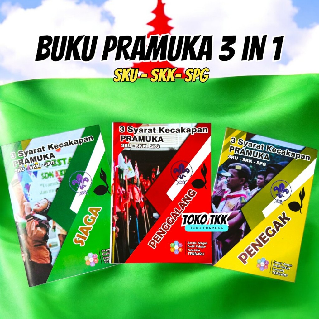 Jual Buku sku skk spg pramuka 3 in 1 | Shopee Indonesia