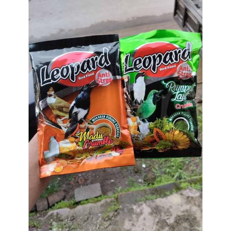 Jual leopard madu kasar/crumble makanan burung berkicau | Shopee Indonesia