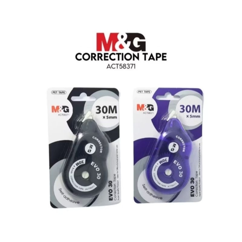 Jual Correction Tape 30m M&G ACT58371 Evo 30 ( Satuan ) | Shopee Indonesia