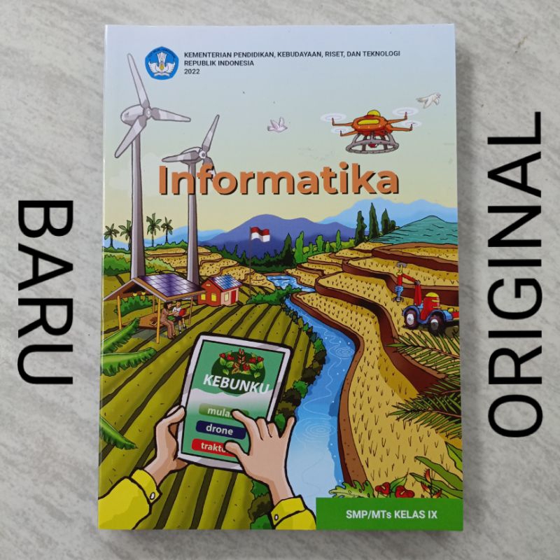 Jual Buku Paket Informatika TIK Teknologi Informasi dan Komunikasi kelas 9 IX 3 III SMP MTS ...