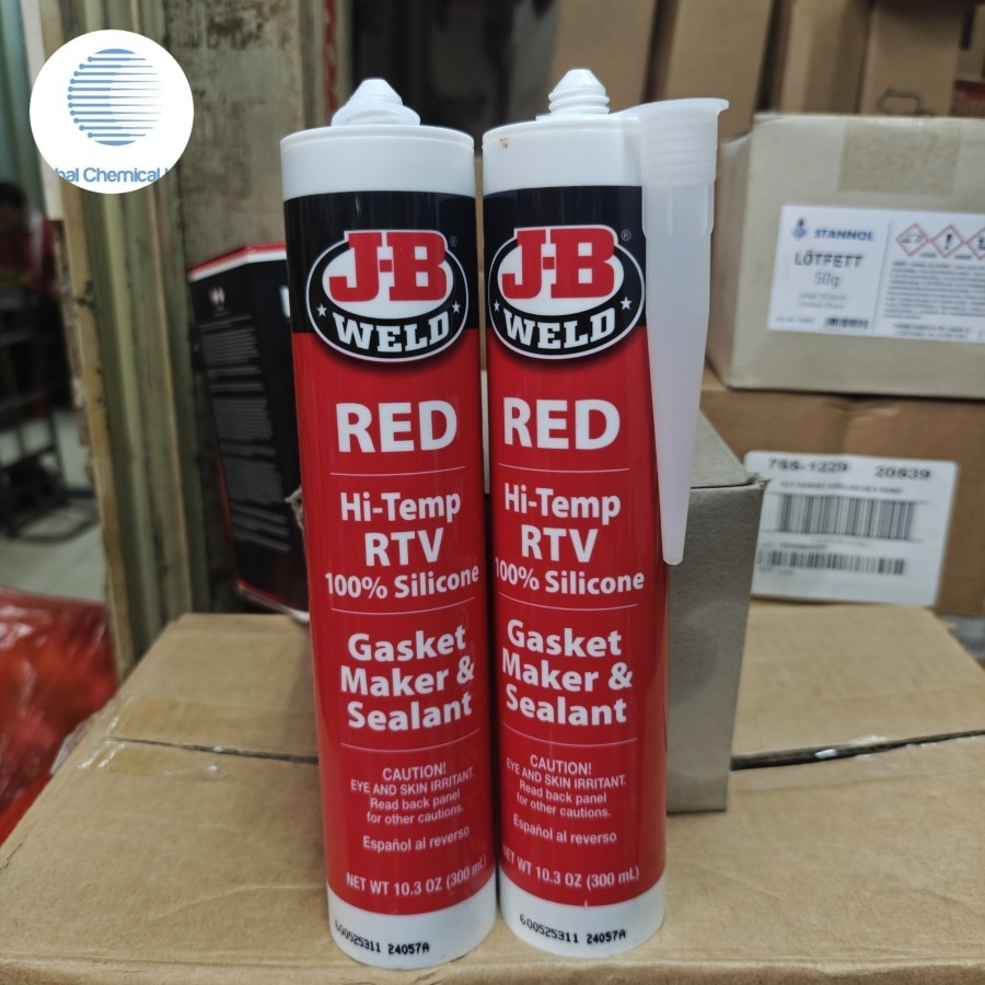 Jual JB Weld Red High Temp RTV Gasket Maker Sealant | Shopee Indonesia