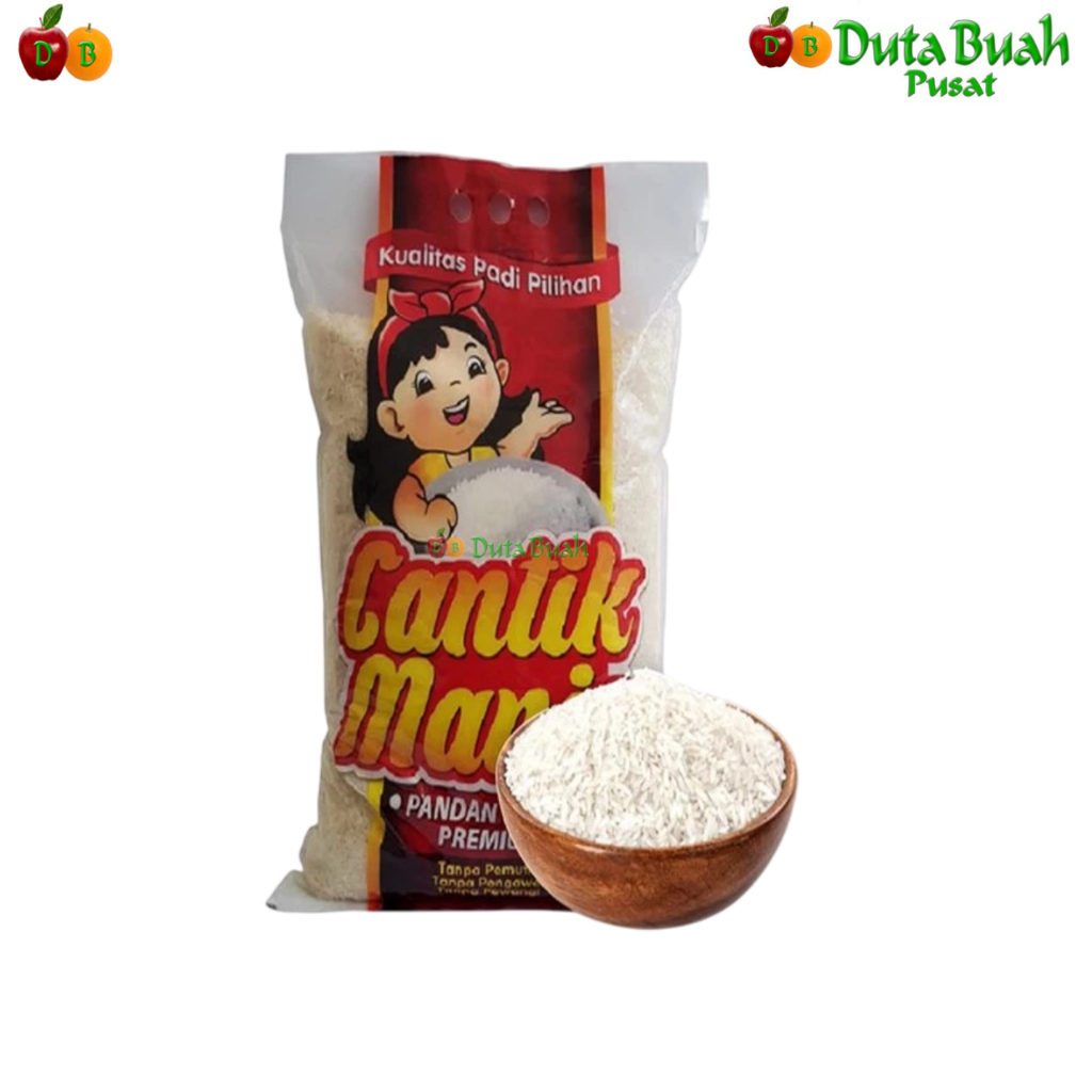 Jual DUTA BUAH Beras Cantik Manis Pandan Wangi 5Kg | Shopee Indonesia