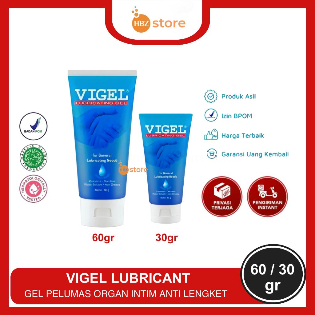Jual Vigel Lubricant Gel Pelumas Organ Intim 60gr/30gr - PRIVASI ...