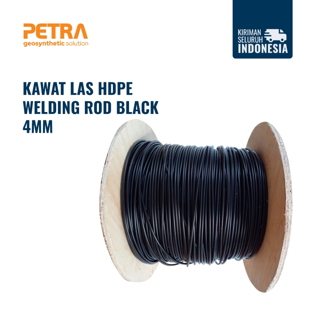 Jual Kawat Las HDPE / Welding Rod Black 4mm Viromax | Shopee Indonesia