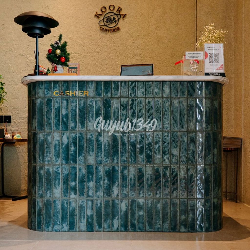 Jual Blue Julius Singres Mosaic Tiles | Mosaic Keramik | Shopee Indonesia