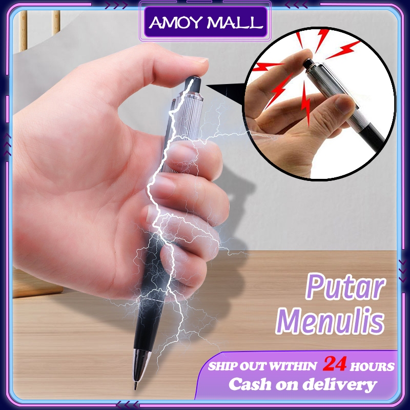 Jual Pulpen Mainan Alat Prank Pen Shock Alat Prank -Pulpen Setrum Kejut ...