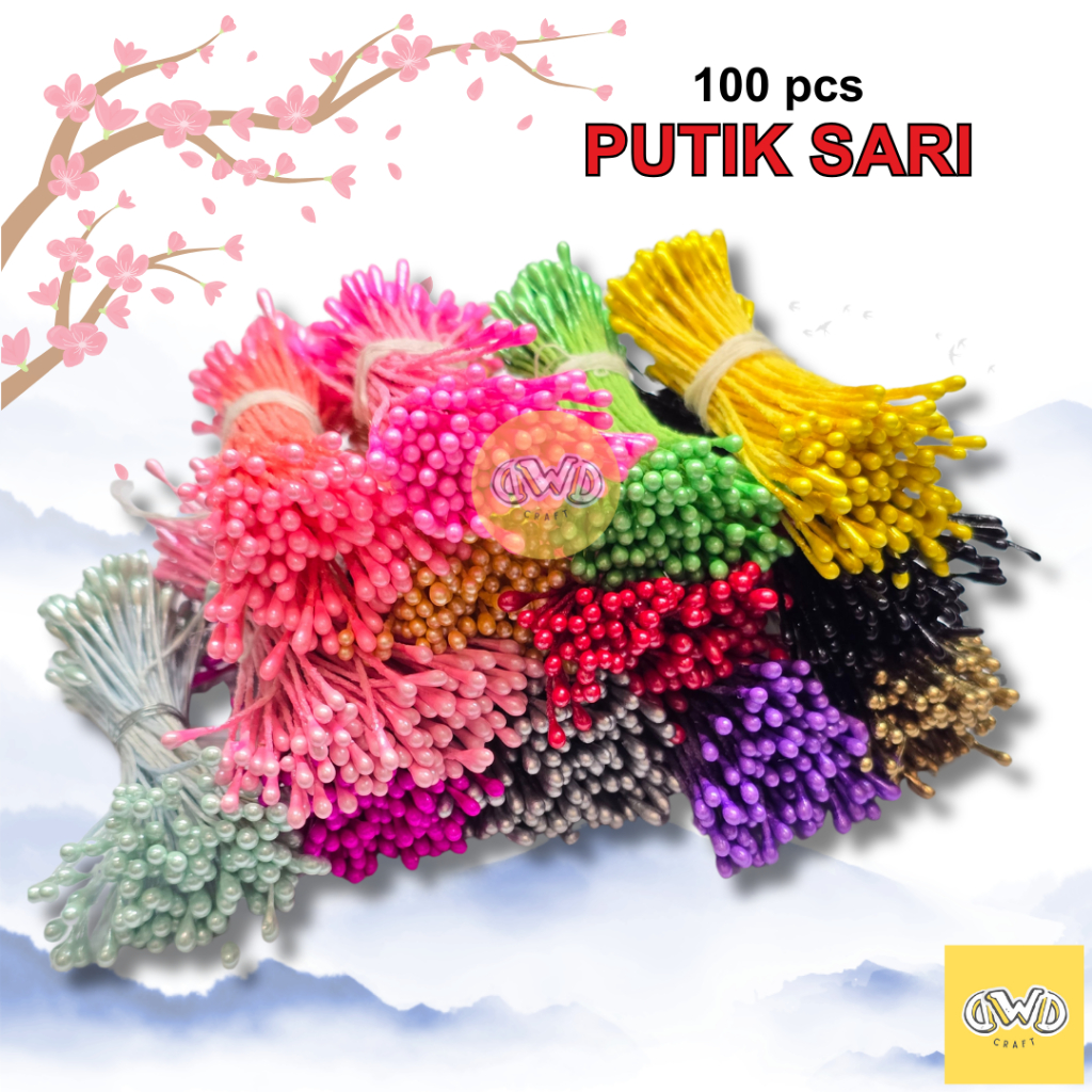 Jual Putik Sari Bunga (100 pcs) | Shopee Indonesia