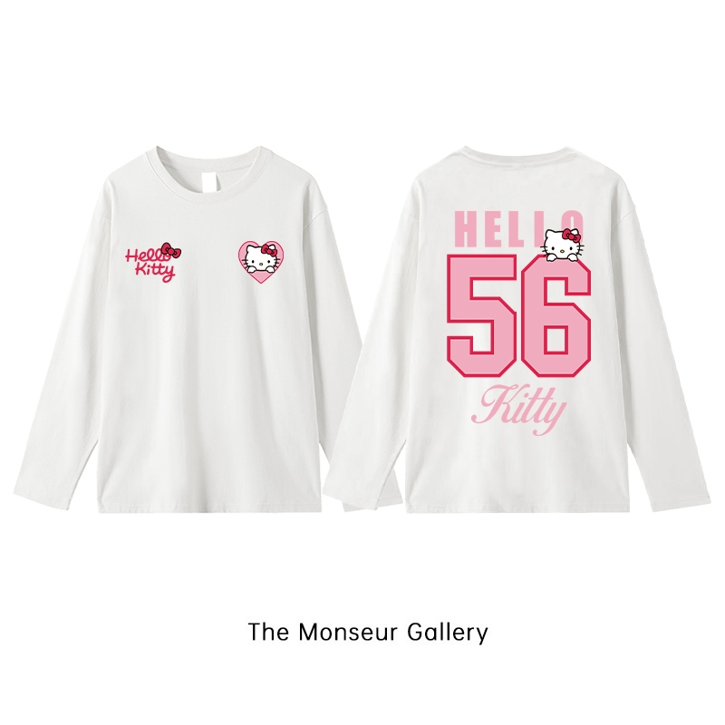 Jual The Monseur Gallery baju kaos wanita lengan panjang Kaos Oversize ...